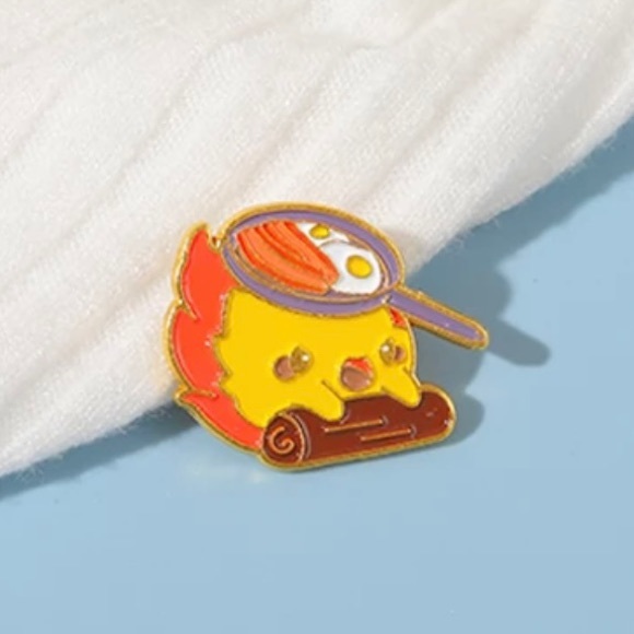 Jewelry | 63 Howls Moving Castle Cooking Breakfast On Angry Calcifer ...